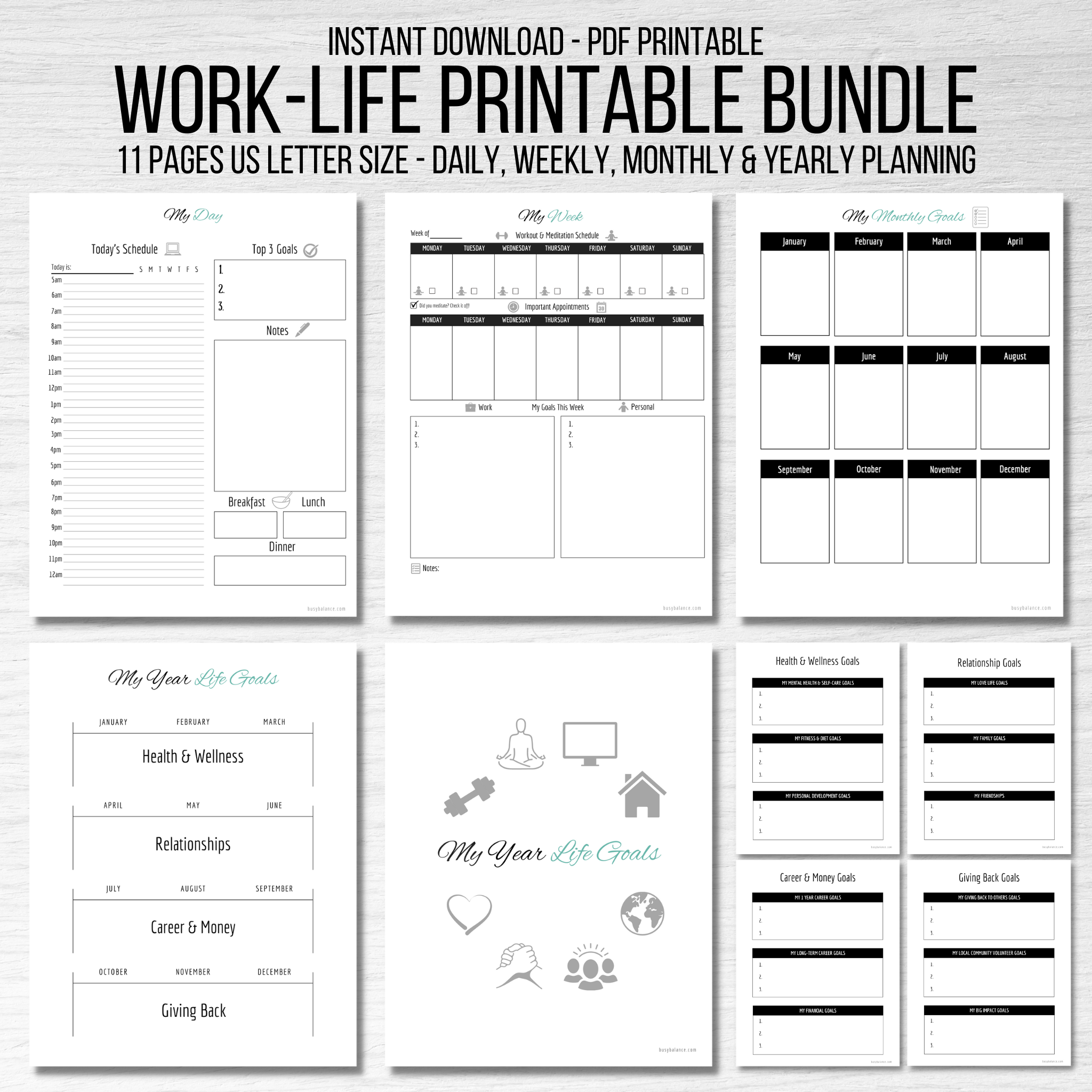 Work – Busy Balance