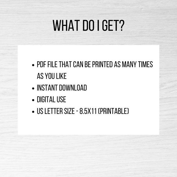 Sunday Planning Guide PDF (Digital Download) – Busy Balance